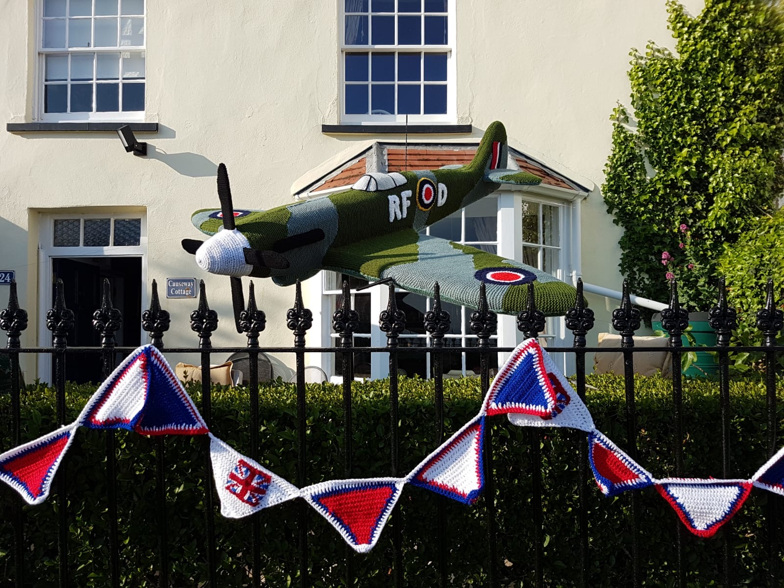 The VE-75 Knitted Spitfire - Bishopsteignton Heritage